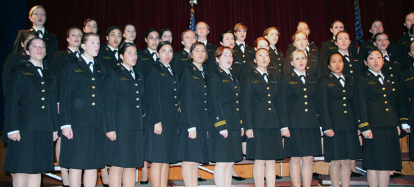 Naval Academy Women Sing at St. Francis Prep - The Tablet