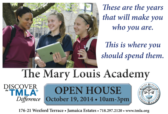 Back to School 2014 – The Mary Louis Academy - The Tablet