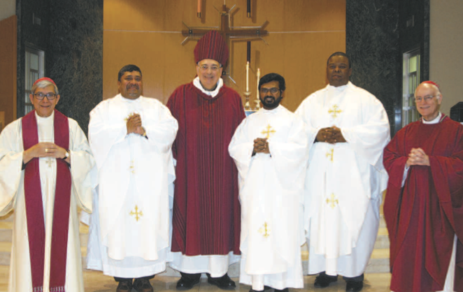 Bishop Welcomes Four New Priests to Diocese - The Tablet