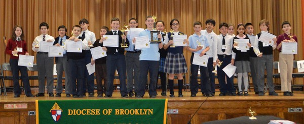 Diocesan Math Bee Winners Honored at Two Locations - The Tablet