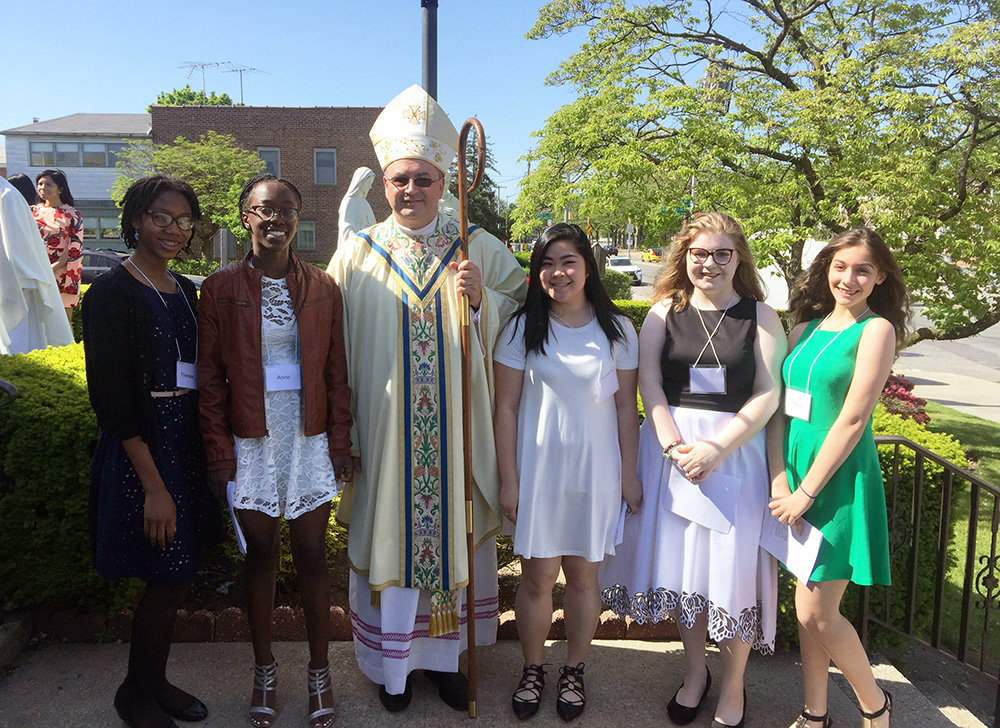 The Mary Louis Academy Celebrates Sacrament of Confirmation - The Tablet