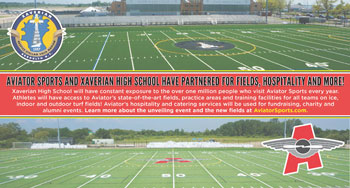 Shared Turf: Aviator Sports Teams Up with Xaverian - The Tablet