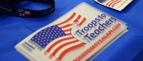 Troops to Teachers Brings Veterans into the Classroom - The Tablet