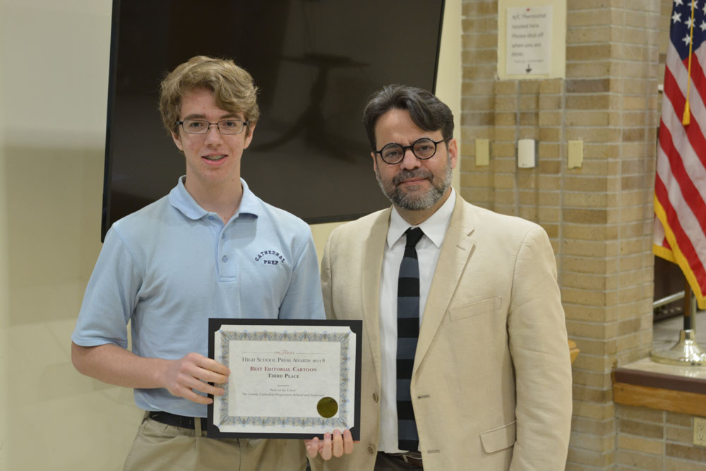 Stanner Wins At Tablet’s H.S. Press Awards - The Tablet