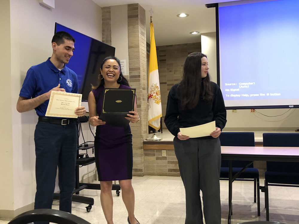 Student Journalists On the 'Beat' at HS Press Awards - The Tablet