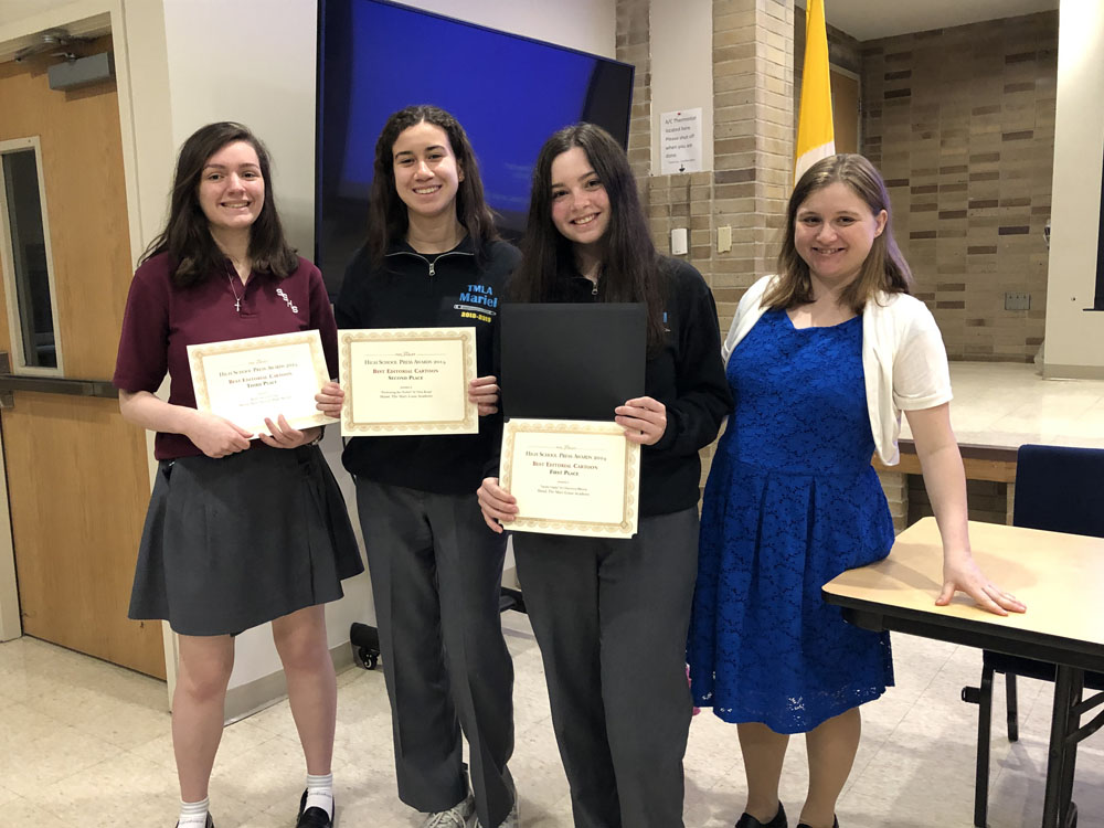 Student Journalists On the 'Beat' at HS Press Awards - The Tablet