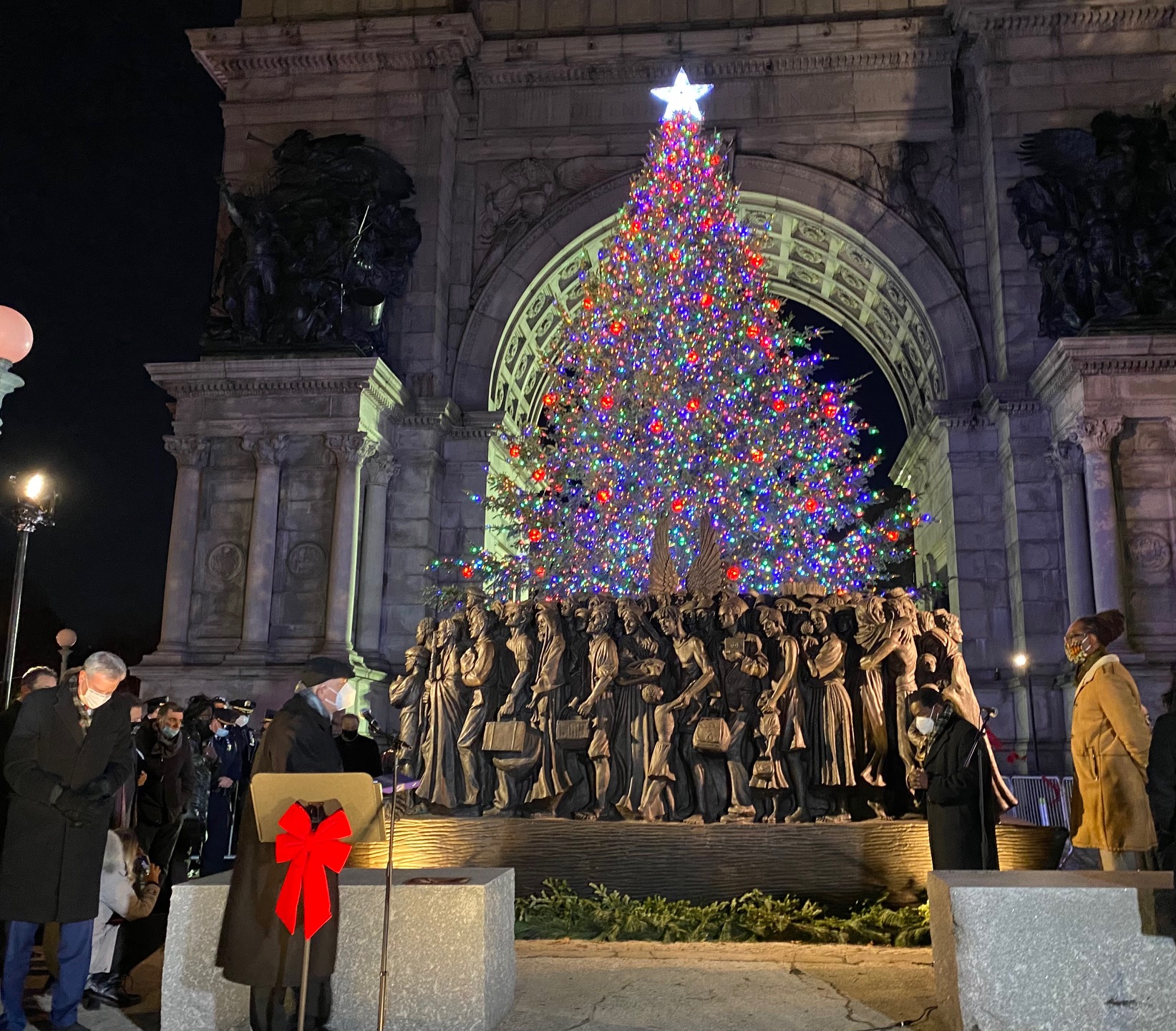 Diocese Honors Mosaic of Immigrants With Sculpture, Christmas Tree ...