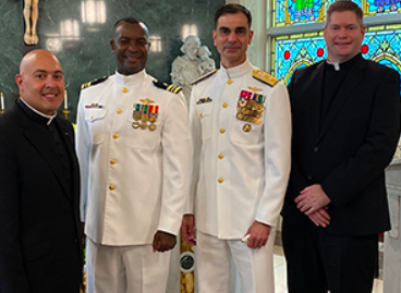 Navy Chaplain Rise in Rank Draws on Experiences in NYC - The Tablet