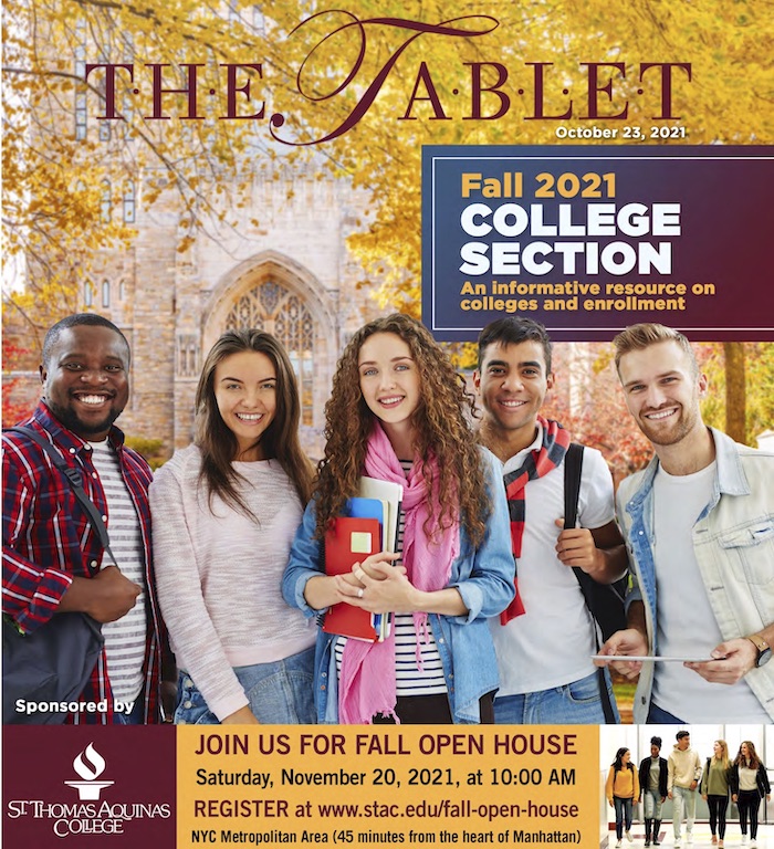 College Section Fall 2021 - The Tablet