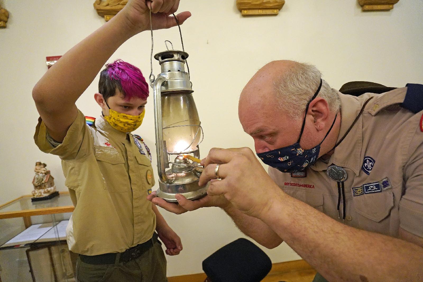 Brooklyn Scouts Welcome the Peace Light as Flame Begins Journey Around ...