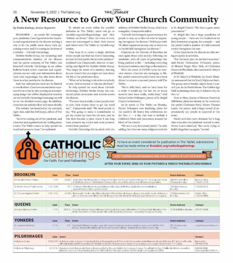New Resource Looks to Bring People Together as Church Gatherings Grow ...