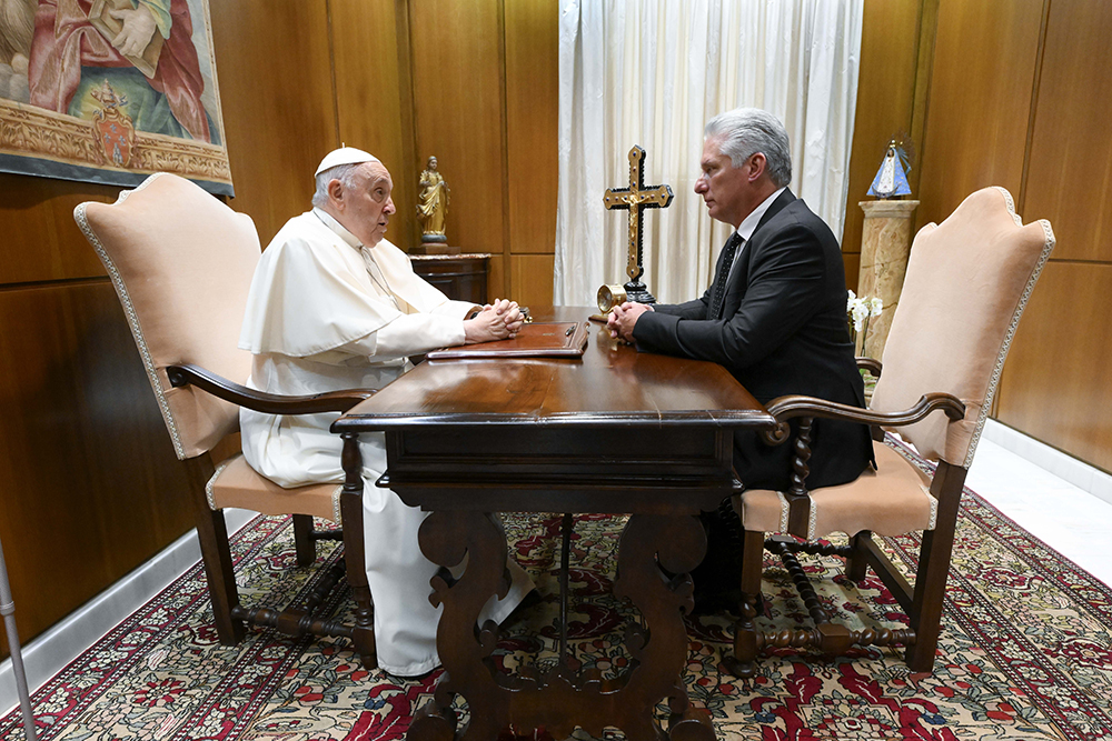 Pope Meets Cuban President At Vatican - The Tablet