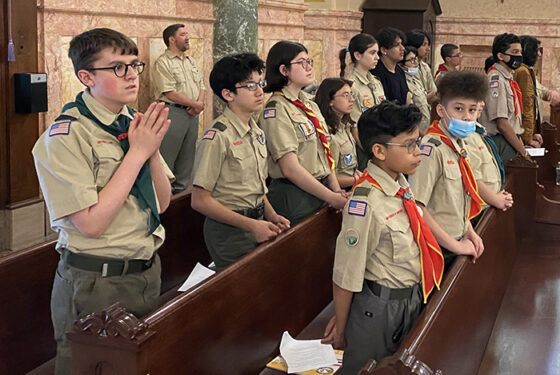 Scouts Honor: Pledging Support for National Eucharistic Revival - The ...