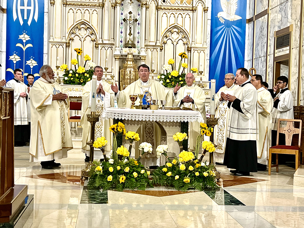 The Apostolic Nuncio to U.S., Now A Cardinal, Celebrates A Mass In ...