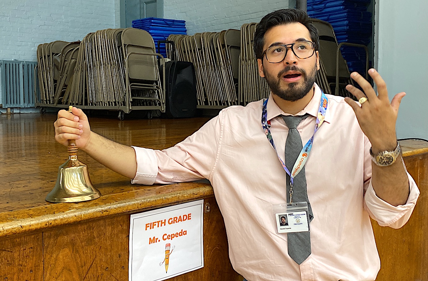 An Iconic Bell Rings in Another School Year at St. Michael’s Catholic Academy - The Tablet