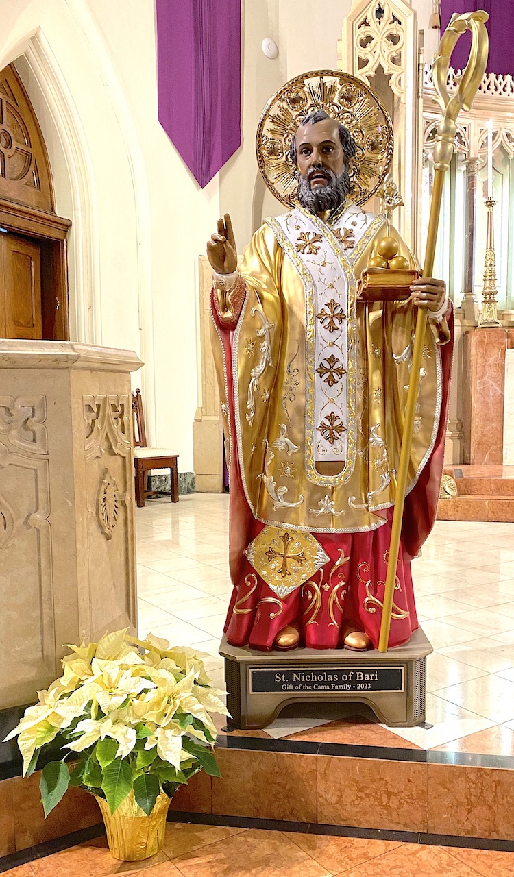 New Statue Honors St Nicholas And Not Just As Model For Santa Claus New Statue Honors St Nicholas And Not Just As Model For Santa Claus