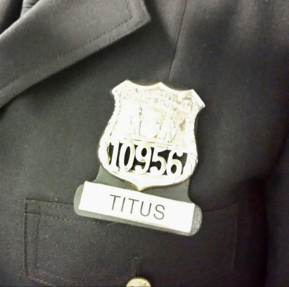 Passed Along Generation to Generation, a Police Shield Number Endures ...