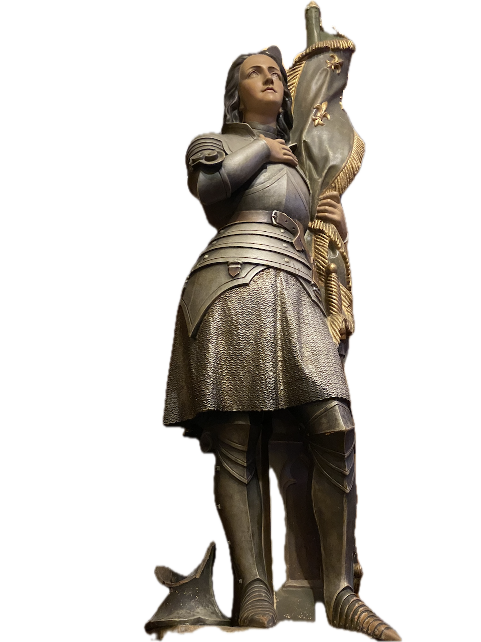Statue of St. Joan of Arc at Queens Church Stands in Memory of Heroic ...