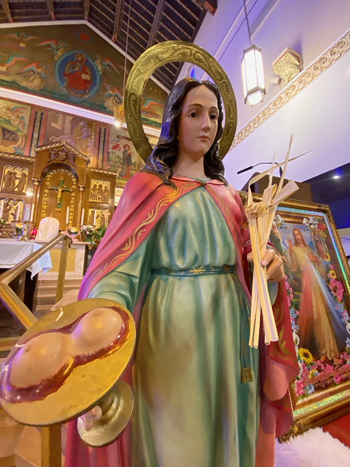 Survivor Gets Courage From St. Agatha’s Intercession - The Tablet