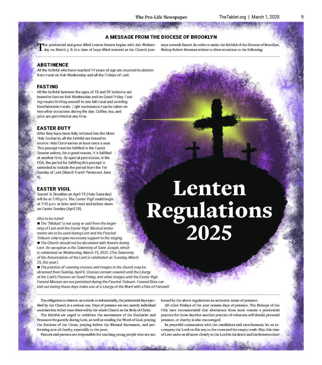 The Tablet - Catholic News and Opinion From Brooklyn and Queens