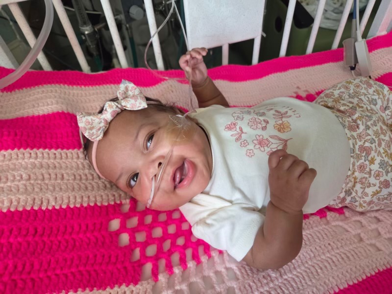 After 146-Day NICU Hospital Stay, Baby Trinity Receives Emotional ...